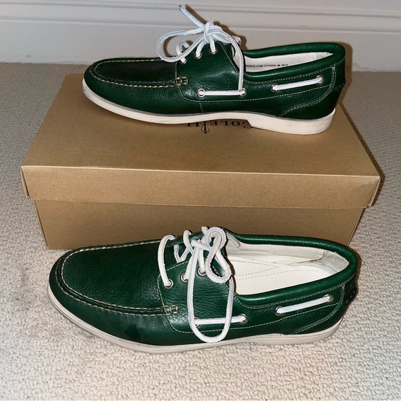 Cole Haan | Shoes | Cole Haan Green Tumbled Hayden Boat Shoes | Poshmark